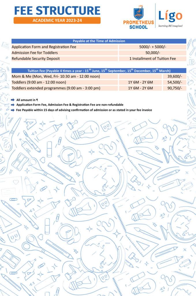 Fee Structure | Prometheus School